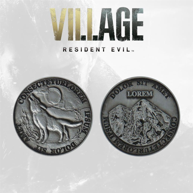 Resident Evil VIII Currency Replica Limited Edition Coin | zberateľské ...