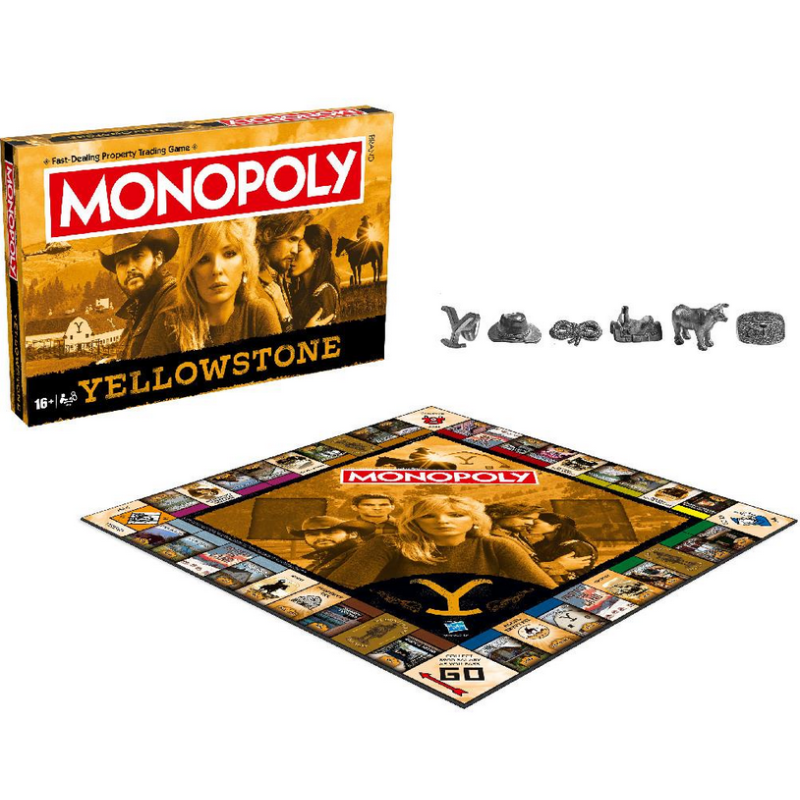 Yellowstone stolová hra Monopoly (English Version) | stolová hra ...