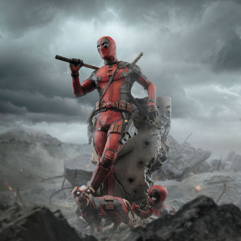 Deadpool 3 Art Scale socha 1/10 Deadpool 21 cm | socha | Iron Studios ...