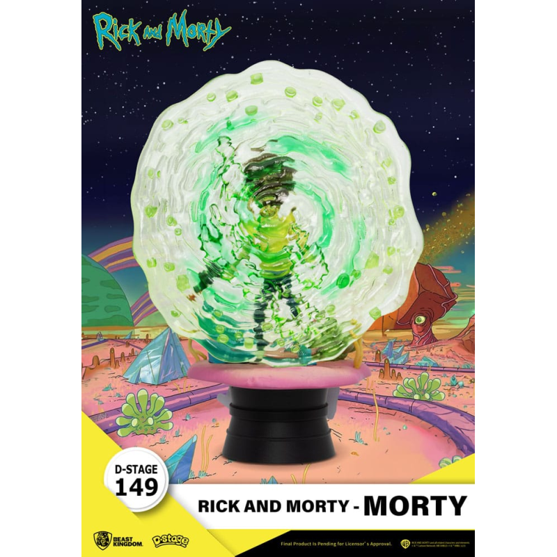 Rick and Morty D-Stage PVC Diorama Morty 14 cm | socha | Beast Kingdom ...